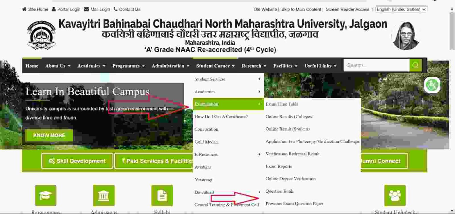 NMU Previous Year Question Papers Download PDF (2022-2018) – Question ...